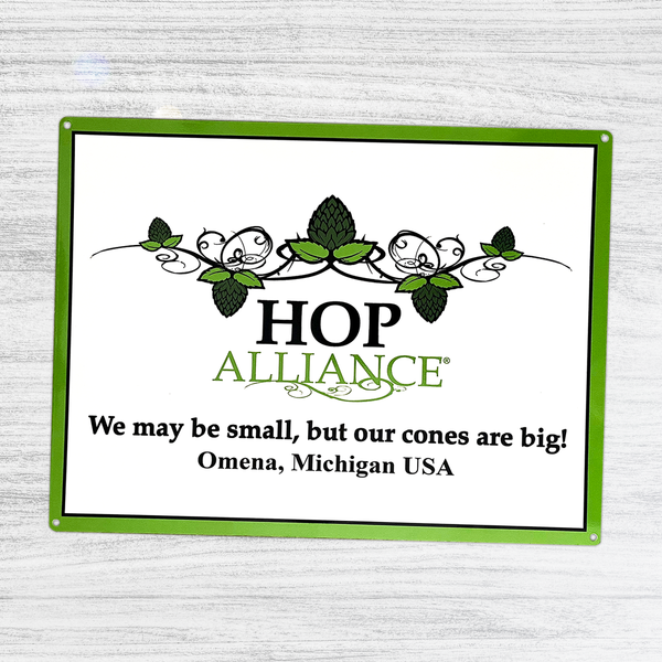 Hop Alliance Wall Tin