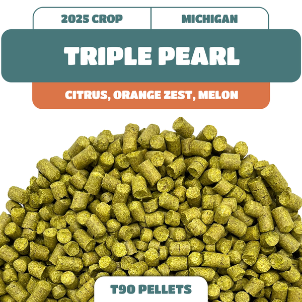 Triple Pearl MI Hop Pellets (2025) – Hop Alliance