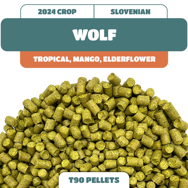 Styrian Wolf SL Hop Pellets (2024) – Hop Alliance
